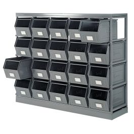 Rack à bac métallique